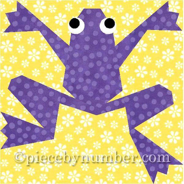 Frog Quilt Pattern - Etsy