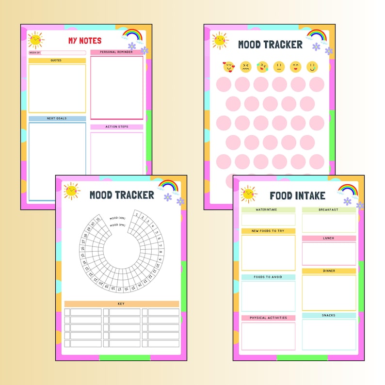 ADHD Planner for Kids Printable, Daily Routine Checklist, ADHD Kids ...