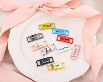 Custom Shoelaces Tags,personalized Name Shoe Buckles,blank Metal ...