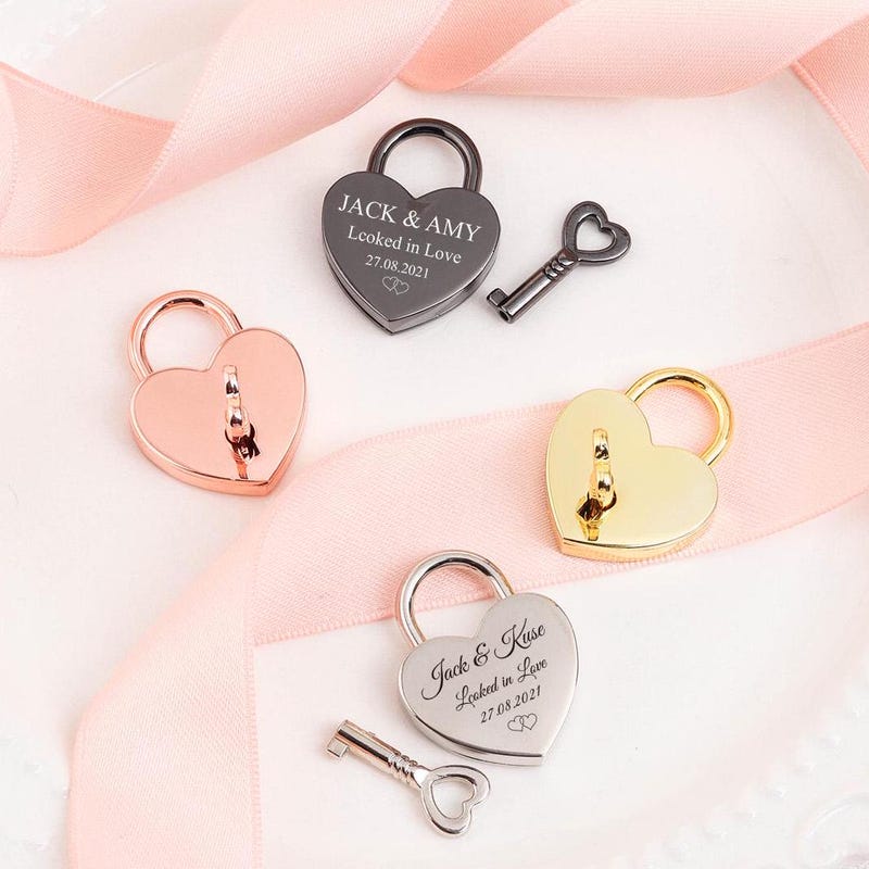 Heart Lock - Etsy