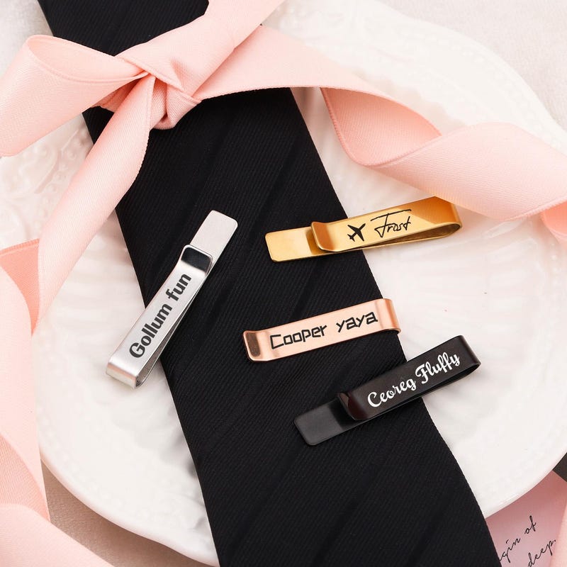 Mens Tie Clip - Etsy