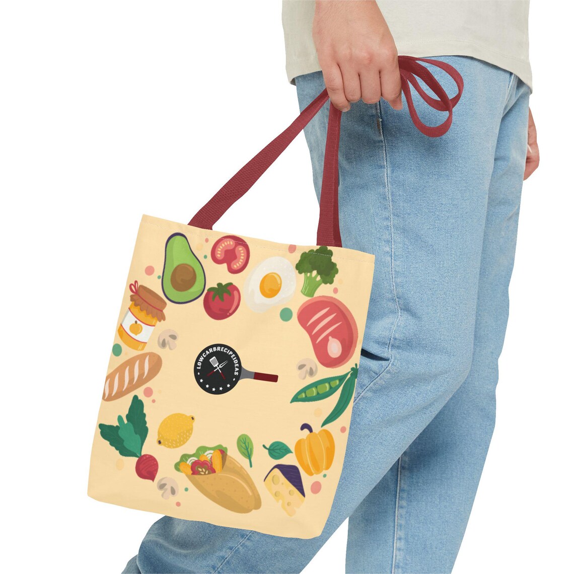Positive Vibes Tote Bag: Colorful Shopping Bag, Travel Accessory - Etsy