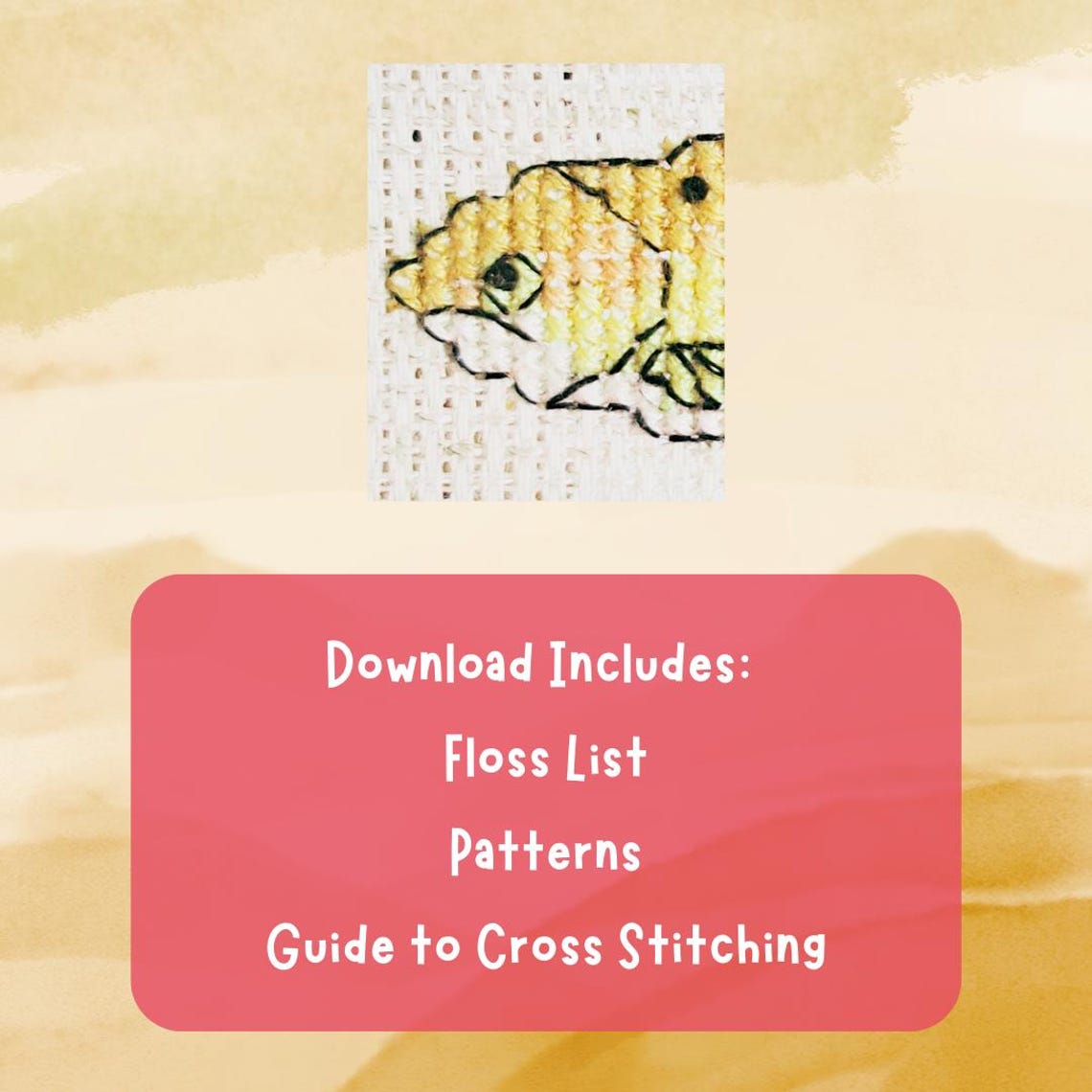 Cutthroat Trout Cross Stitch Pattern PDF | Utah State Fish DIY Craft ...