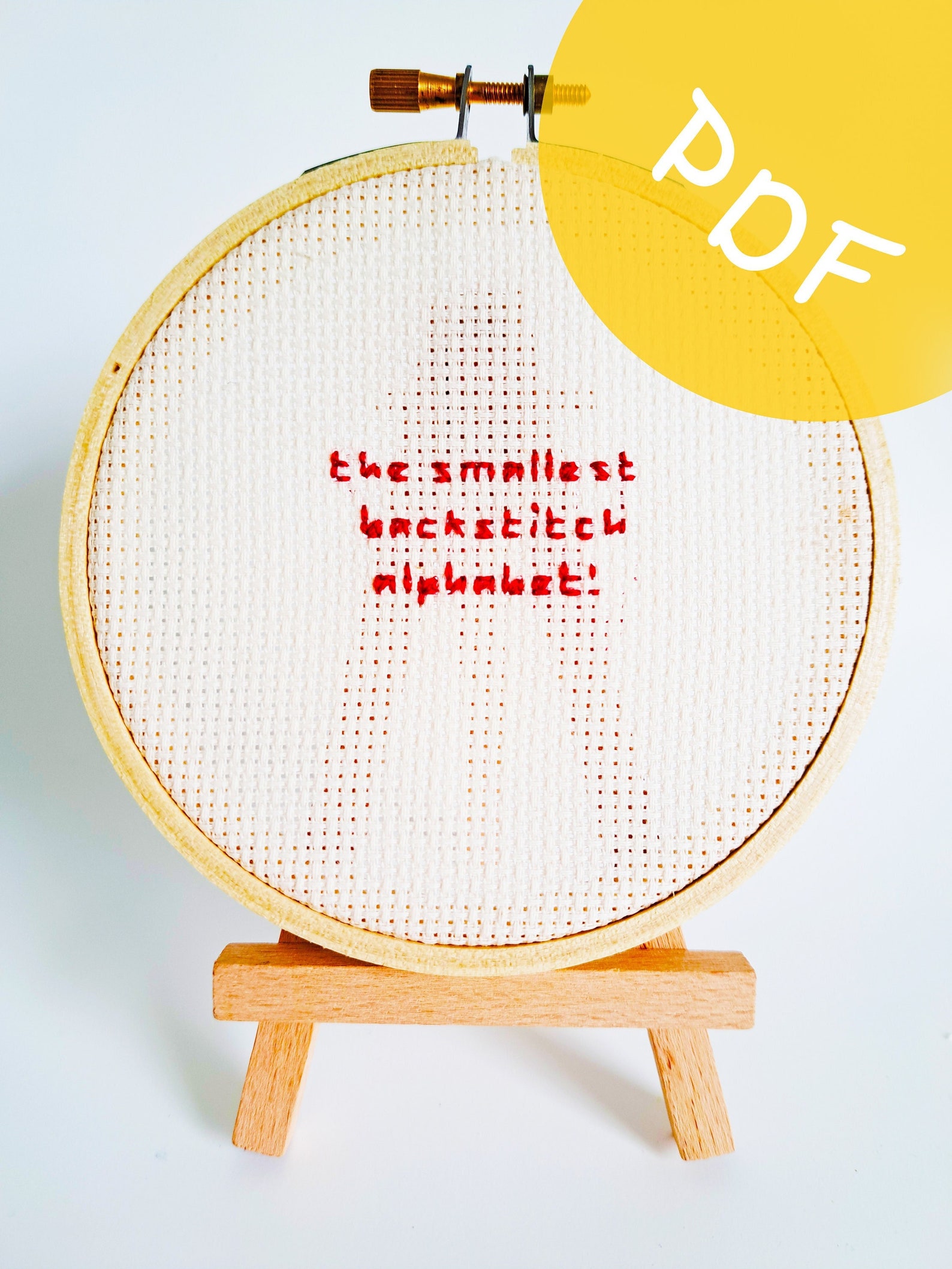 Smallest Back Stitch Alphabet Font | Cross Stitch | Small Embroidery ...