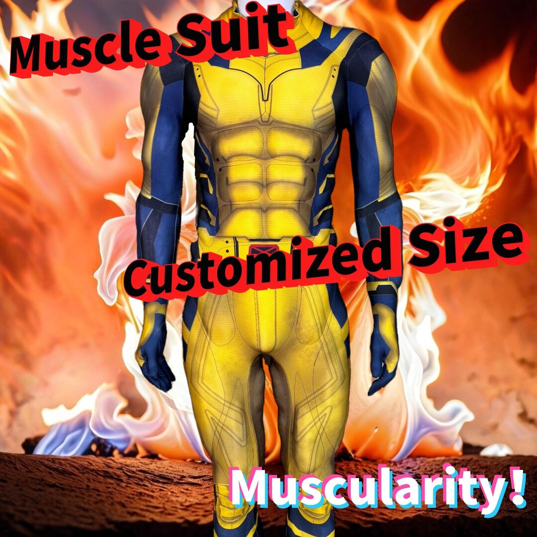 Wolverine Muscle Suit Handmade Costume Commission Servie Wolverine ...
