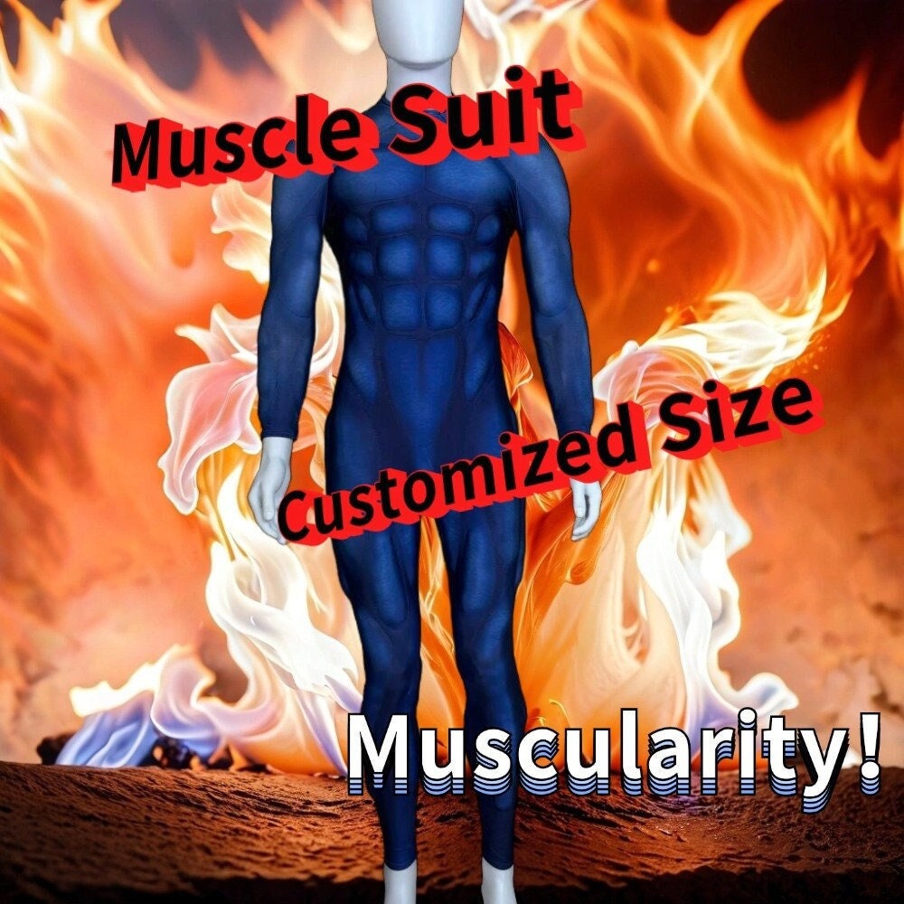 Blue Color Muscles Suit, Personalize Muscle Bodysuit Costume Cosplay ... Blue Color Muscles Suit, Personalize Muscle Bodysuit Costume Cosplay ...