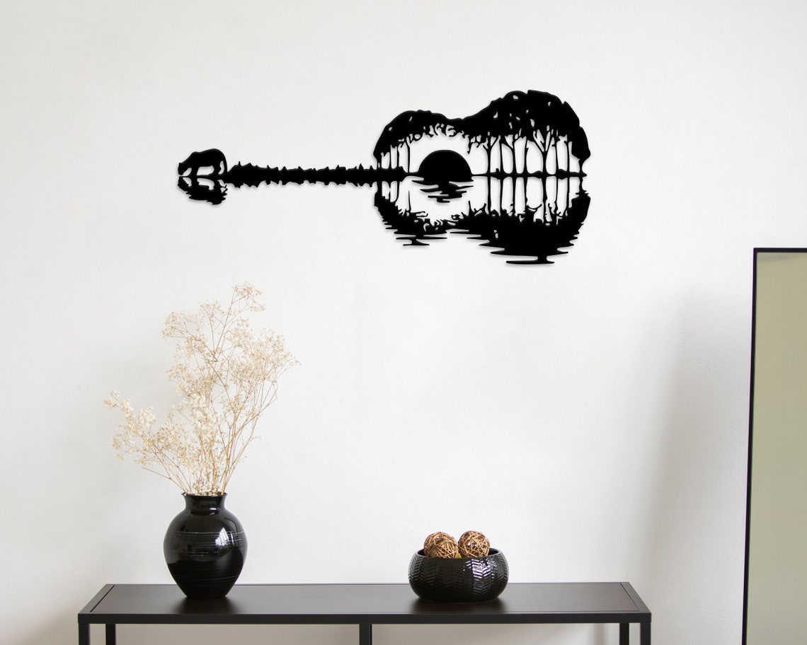 Sunset, Metal Wall Decor, Modern Wall Art, Geometric Design, Metal Wall ...