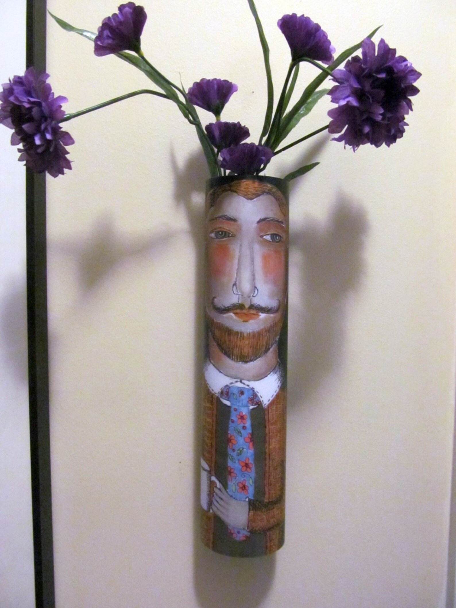 Color Your Own Digital Download Diy Paper Craft Paper Man | Etsy