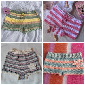 Crochet Mini Shorts Pattern - Etsy