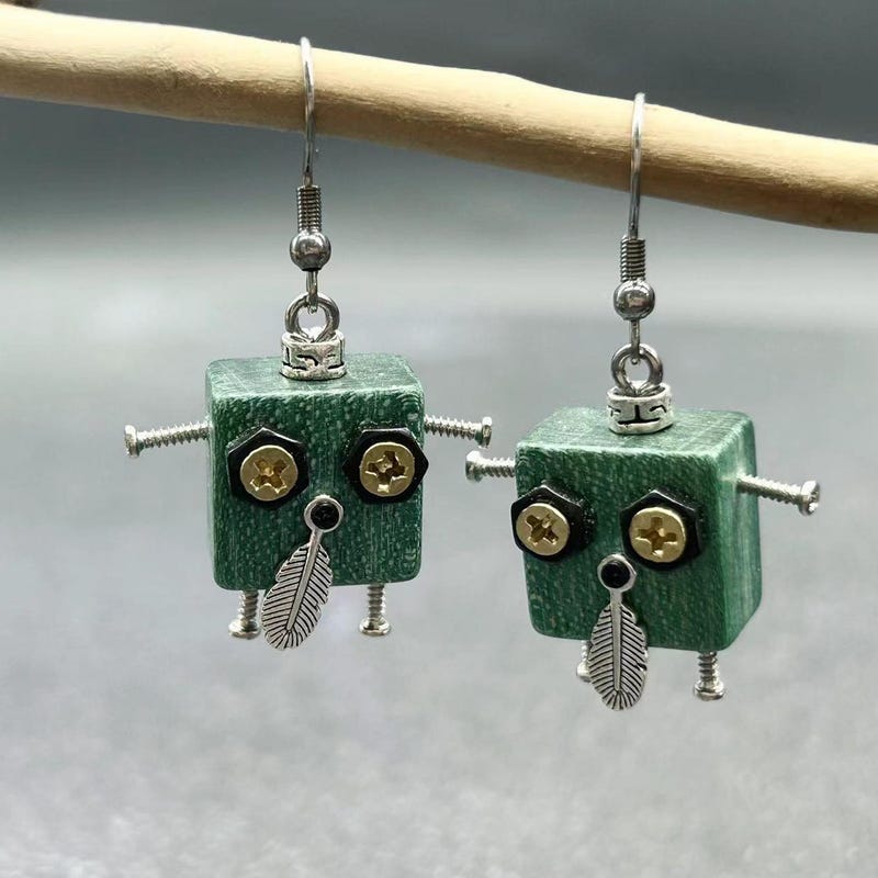 Robot Jewelry - Etsy
