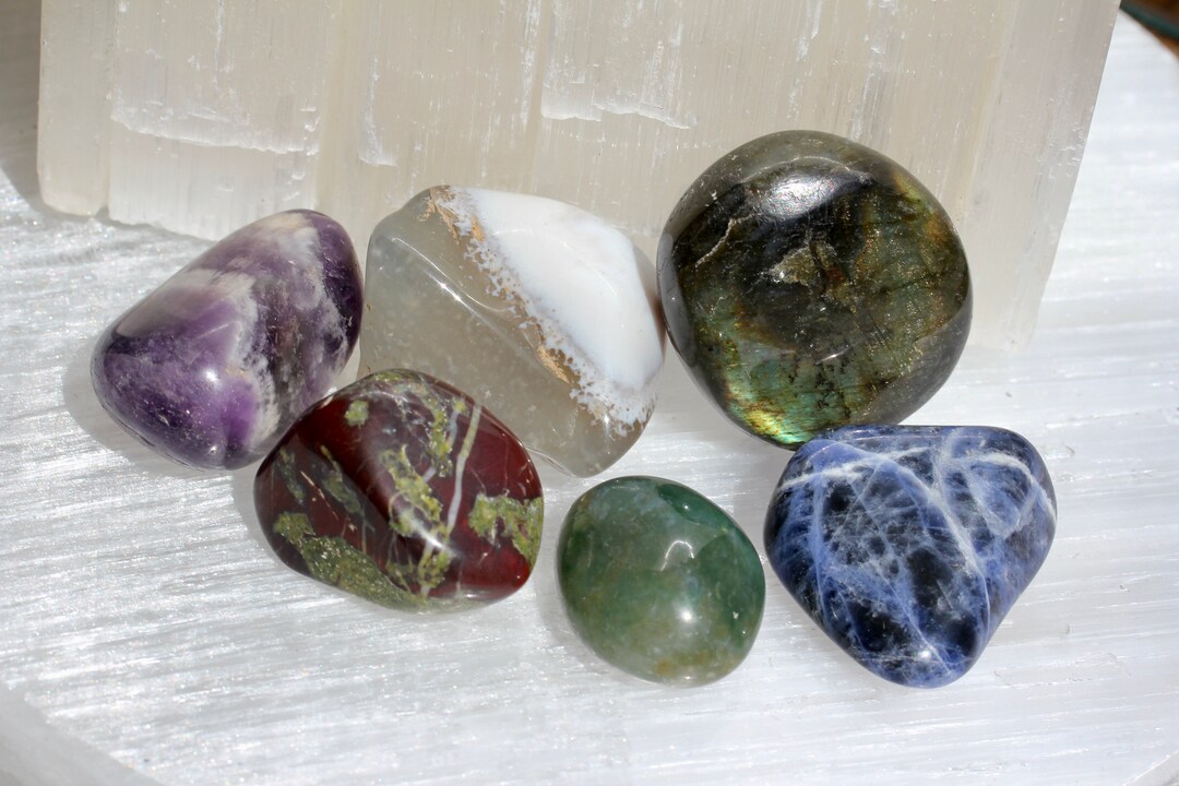 Handful of Tumbled Stones - Etsy