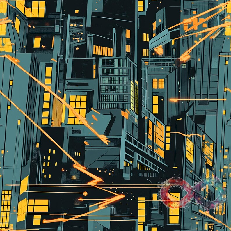 Comic Strip Backgrounds | Cityscapes, Hideouts, Action Lines - Etsy