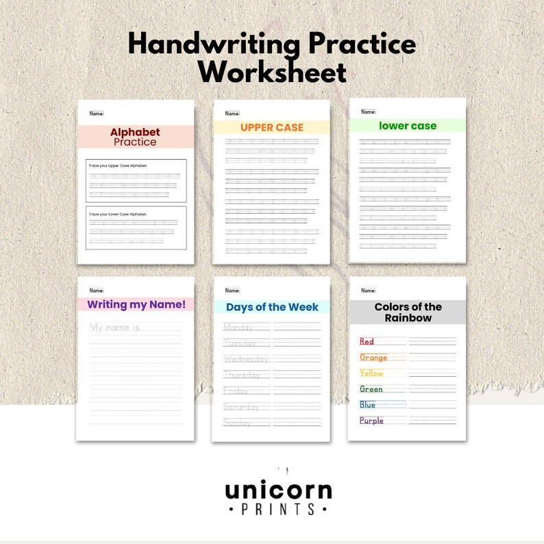 Improve Handwriting for Kids! Fun Activities for Pre-k & Kindergarten ...