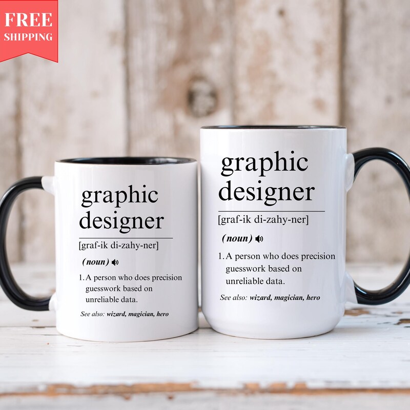 Graphic Designer Mug - Etsy