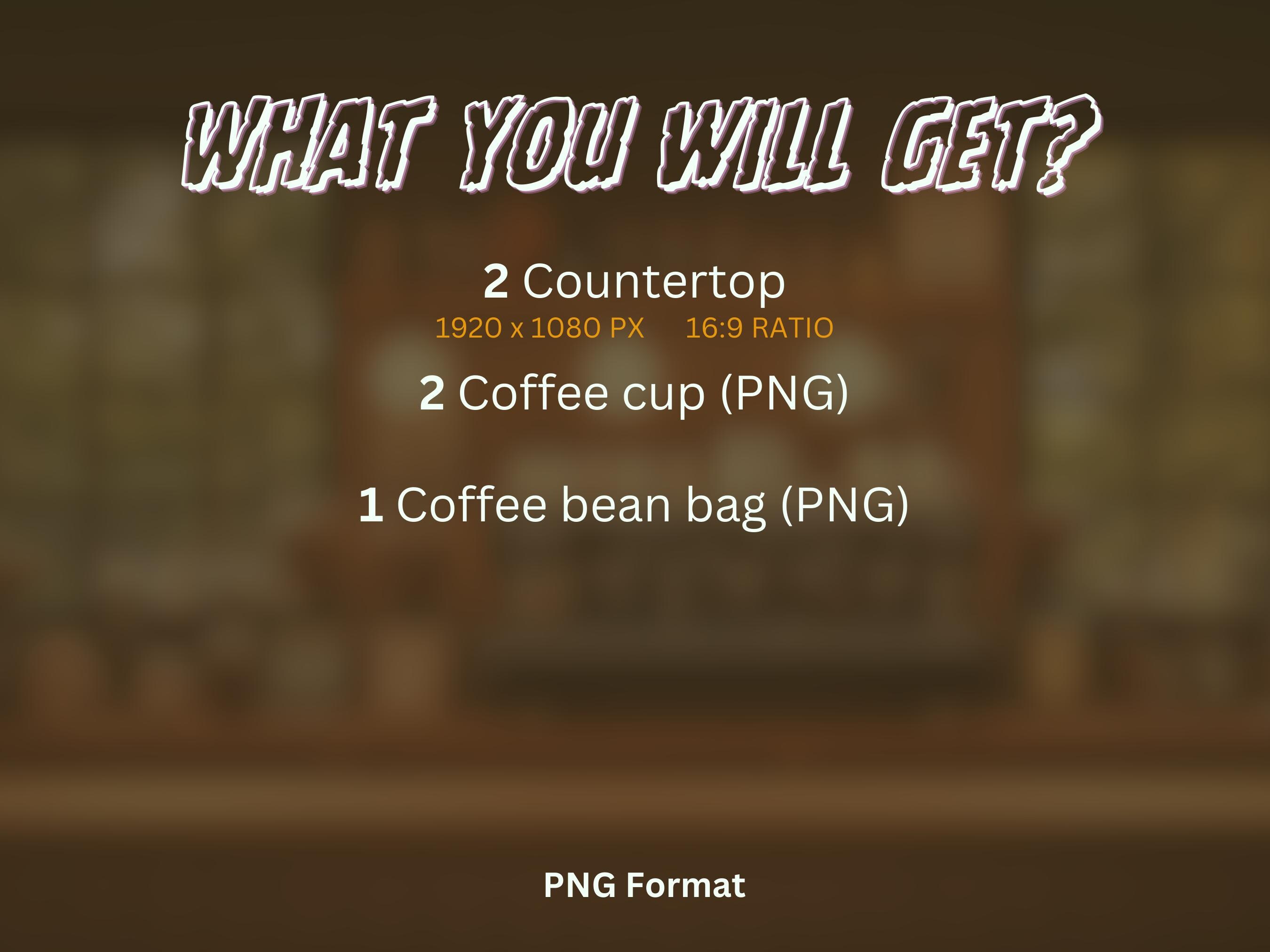 Vtuber Cafe Asset Background Lofi Cafe Vtuber Cafe Table Stream Pack ...