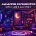 Vtuber Animated Background Witch Lair Stream Purple Witch Room Overlay ...