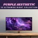Purple Ultra Wide Wallpaper Purple Desktop Aesthetic Wallpaper Purple ...