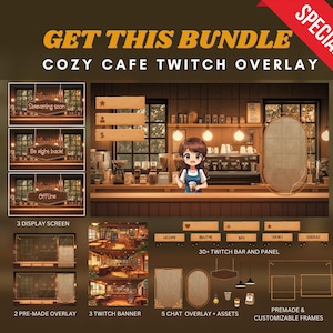 Vtuber Cafe Background Lofi Animated Background Cafe Vtuber Background ...