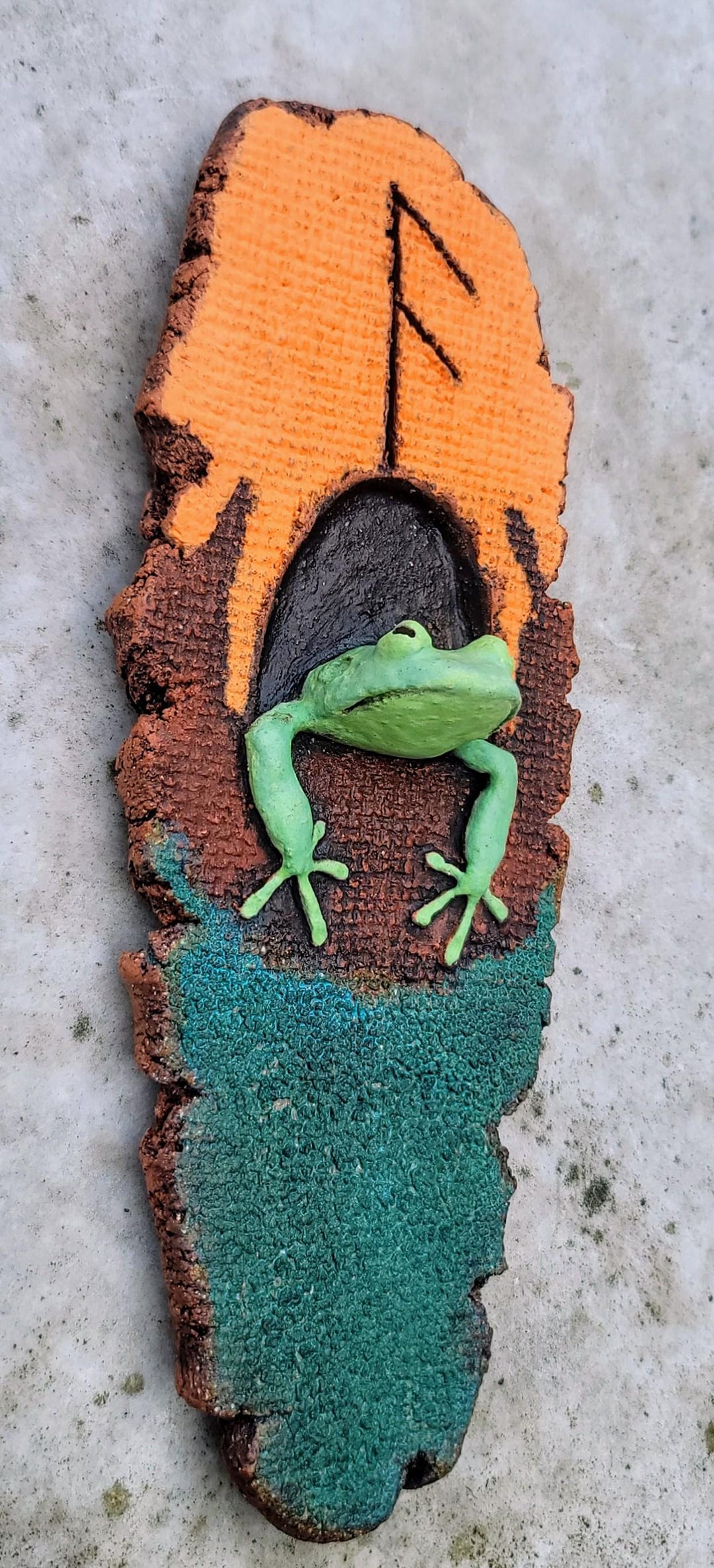 Frog Reliquary With Rune - Etsy