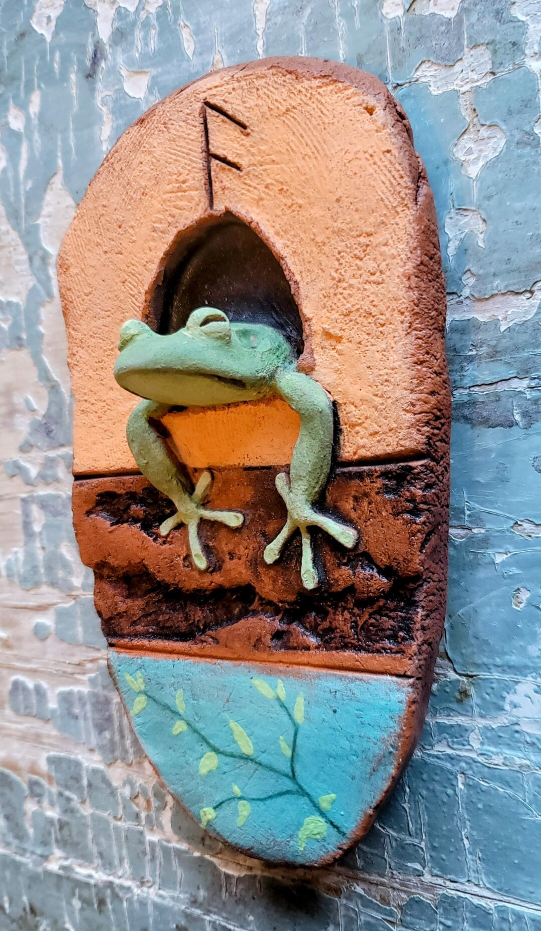 Frog Reliquary With Rune - Etsy