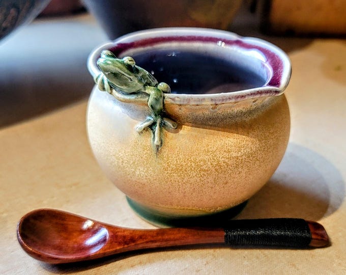 Frog Salt Cellar - Etsy