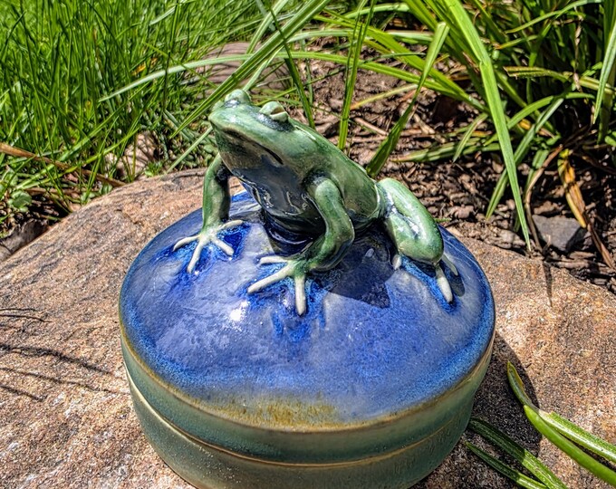 Tiny Frog Box - Etsy