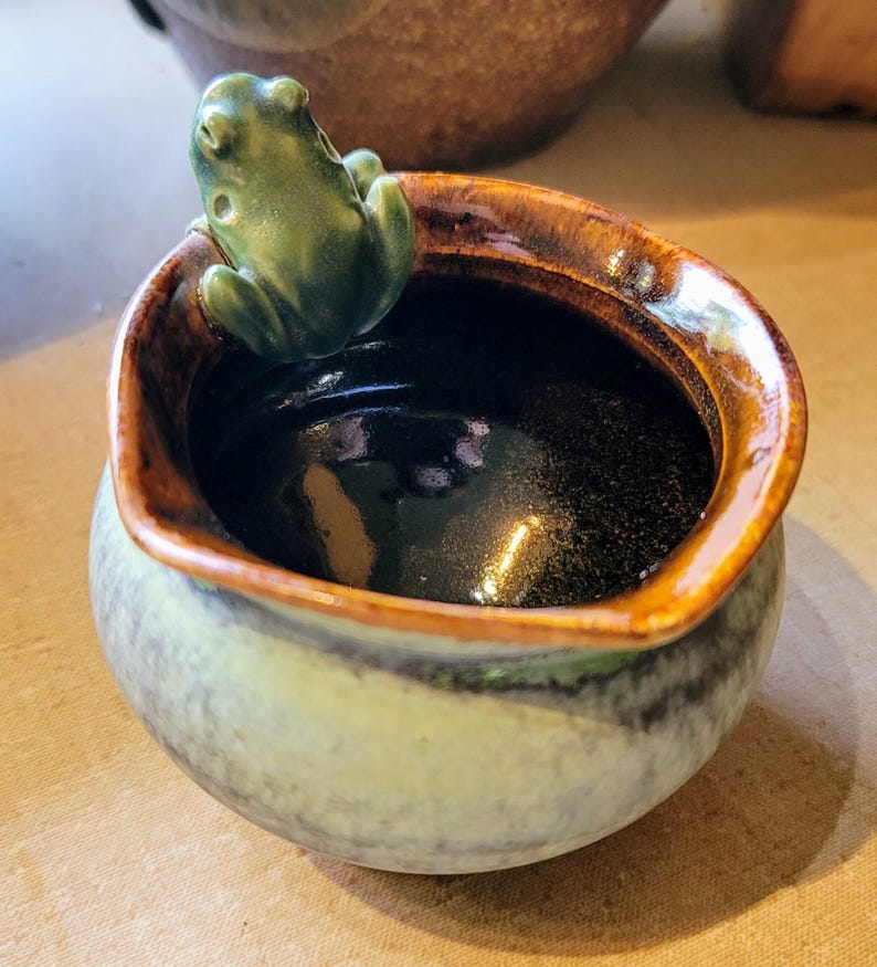 Frog Salt Cellar - Etsy