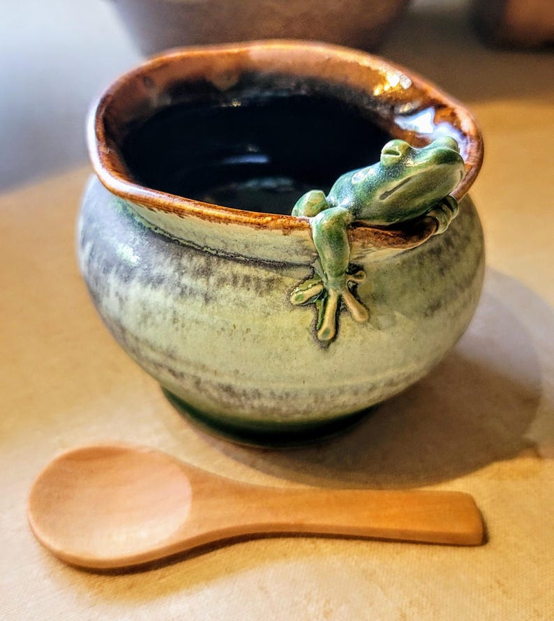 Frog Salt Cellar - Etsy