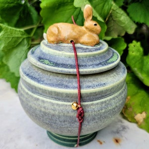 Rabbit Wish Pot - Etsy