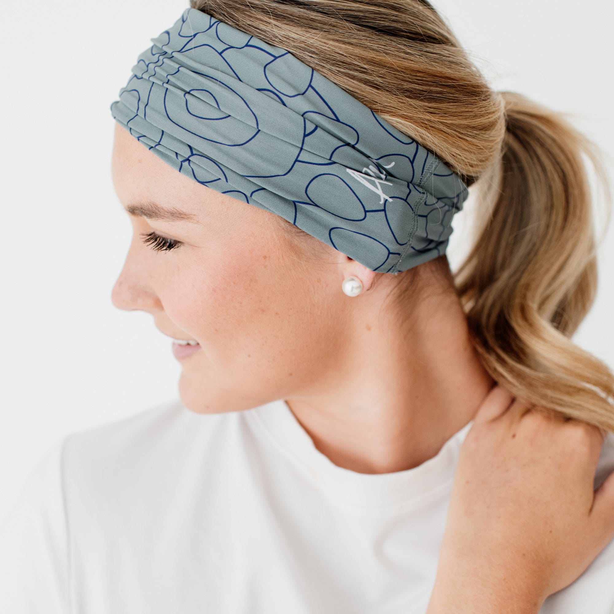 Premium Non Slip Handmade Cloth Headband for Women, Natural Cute Wide ...