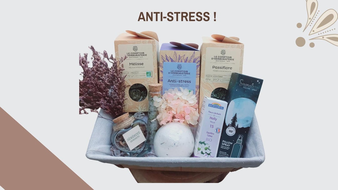 Anti-stress Box, Natural Healing Remedies to Relieve Stress, Zen Well ...