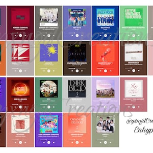 ENHYPEN ALBUM COVER Prints (25) | Digital Download | Printable Kpop ...