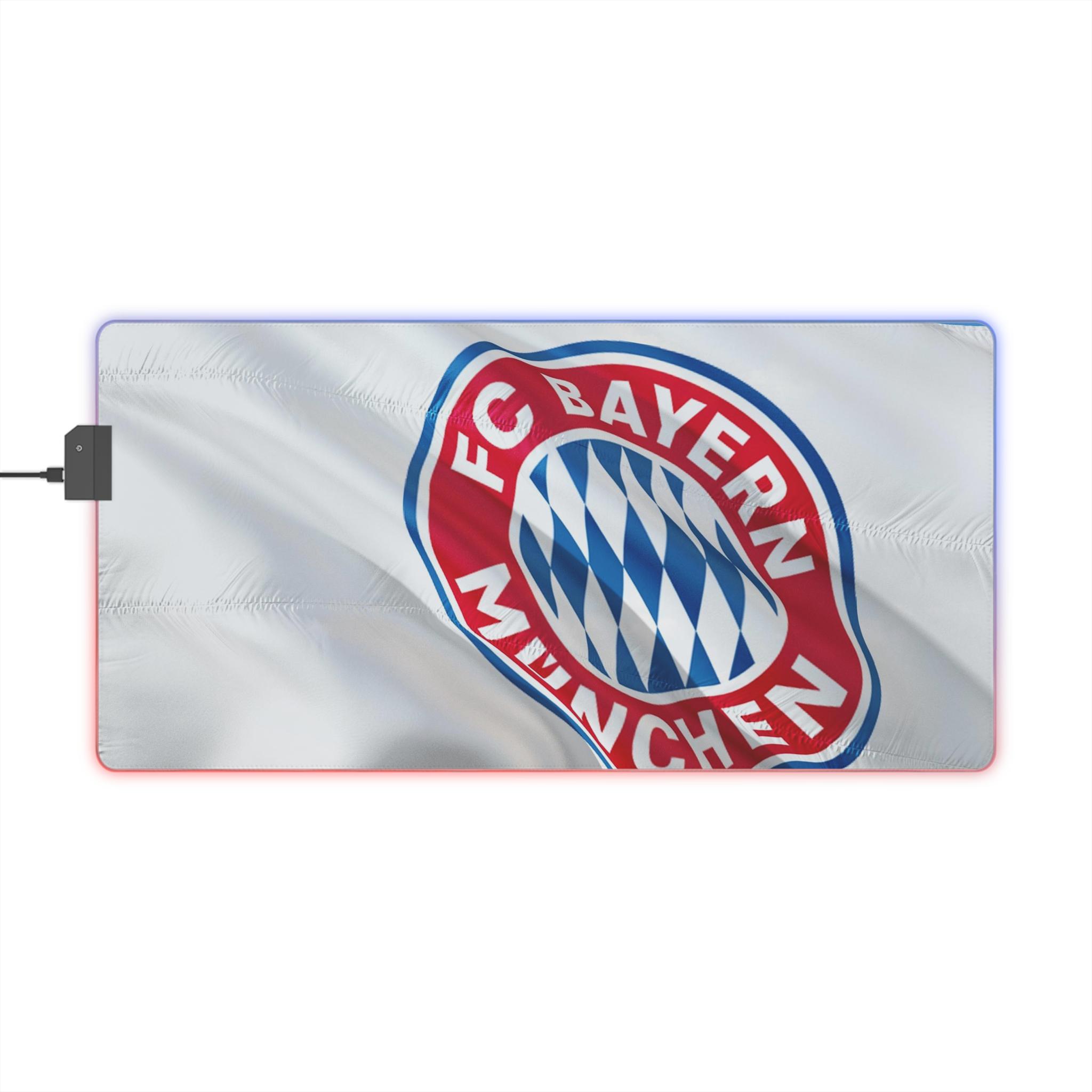 Fc Bayern München LED Gaming Mouse Pad, Football Club Mouse Mat, Soccer ...