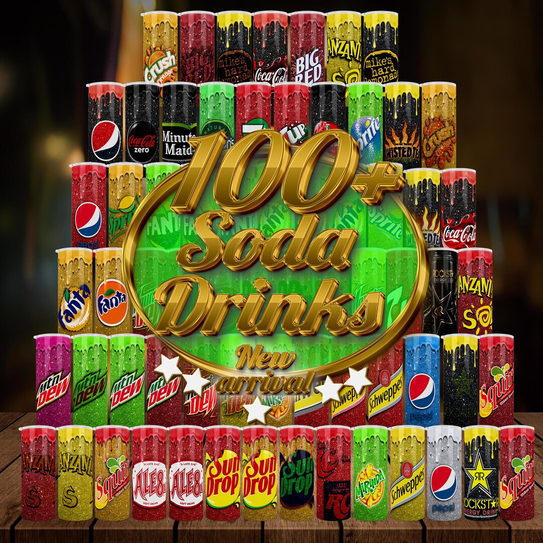 NEW Liquor & Soda 100 Design Bundle Tumbler Wrap Print Shop Starter ...