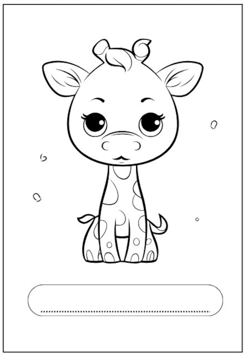 Fun Animal Coloring Book for Kids!! - Etsy