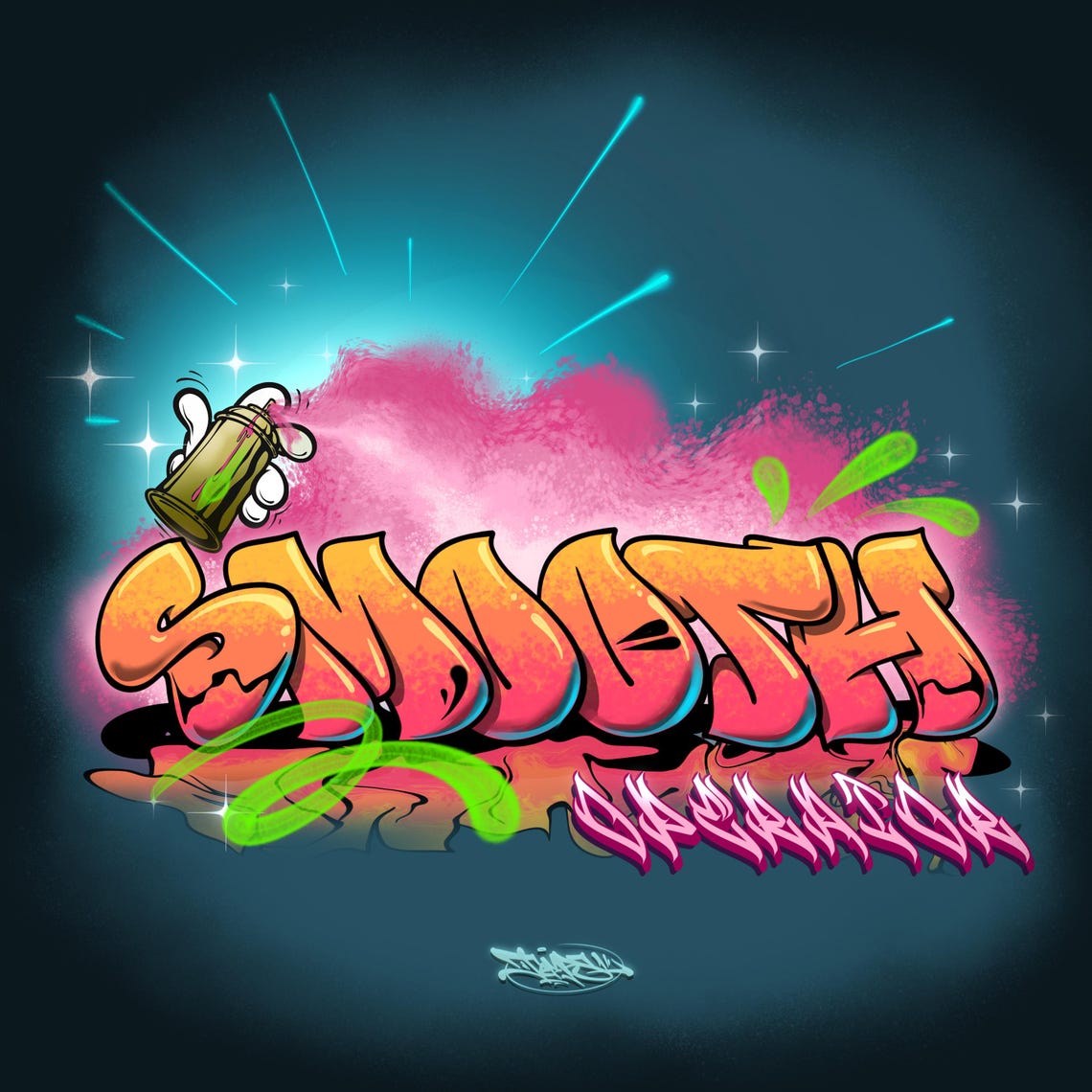 Street Fonts Bundle: 19 Fonts, Graffiti, Lettering, Street Art, Throws ...