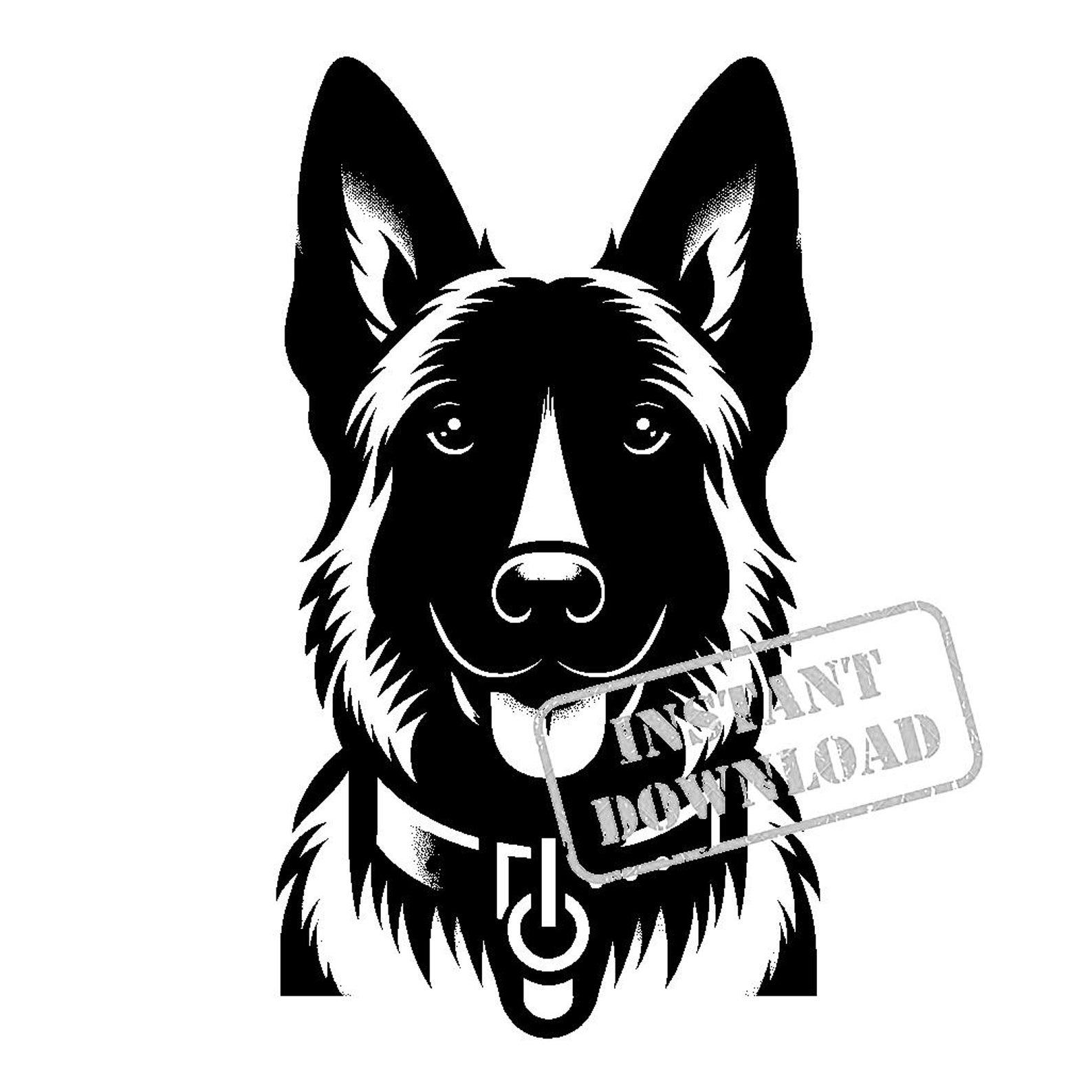 Belgian Malinois SVG Bundle - Etsy