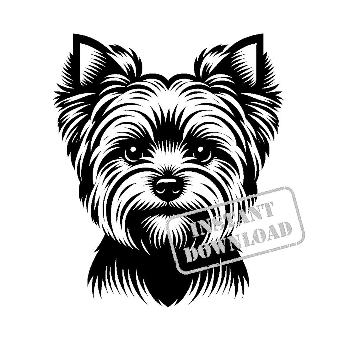 Yorkshire Terrier SVG Bundle - Etsy