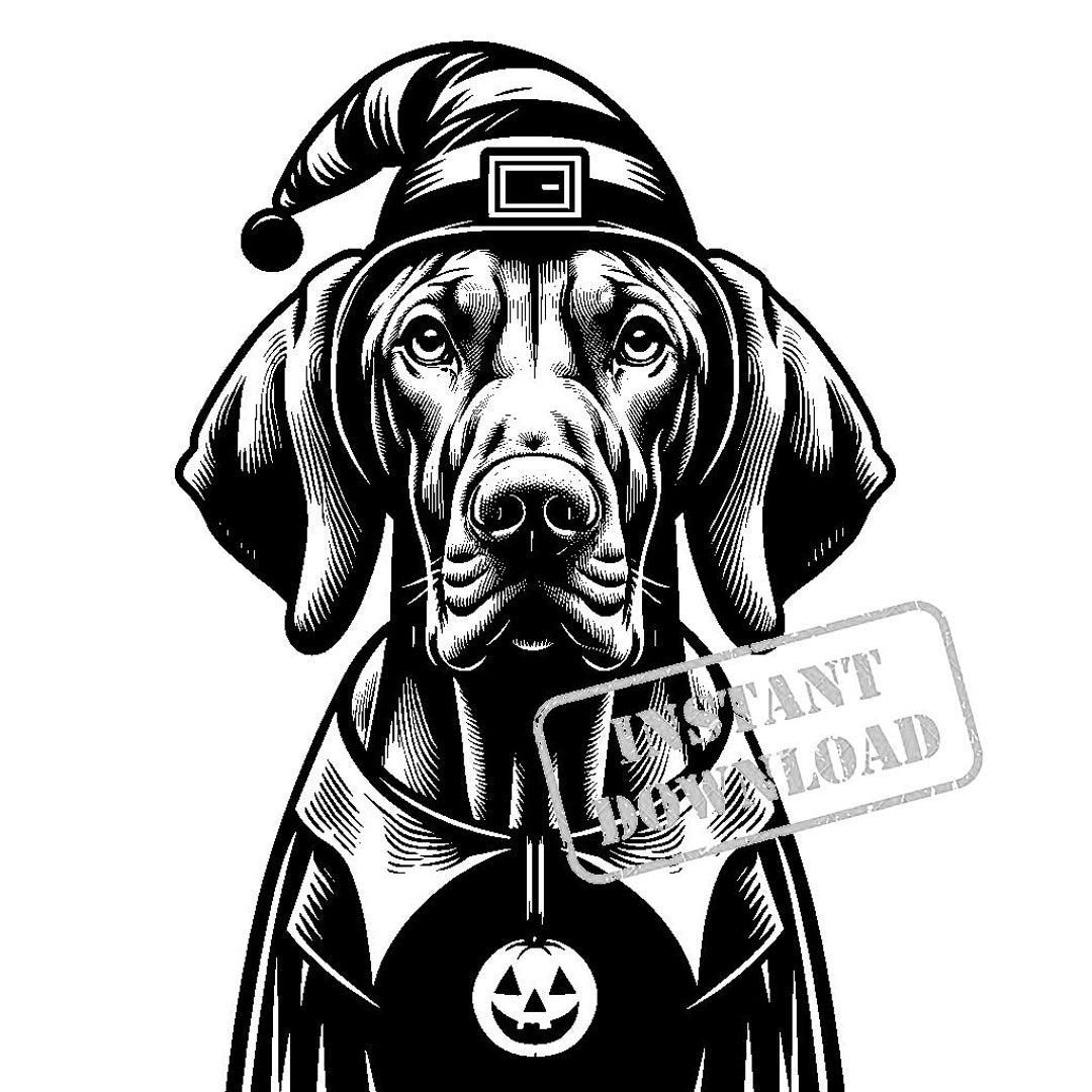 Vizsla in Halloween Costume SVG Bundle - Etsy