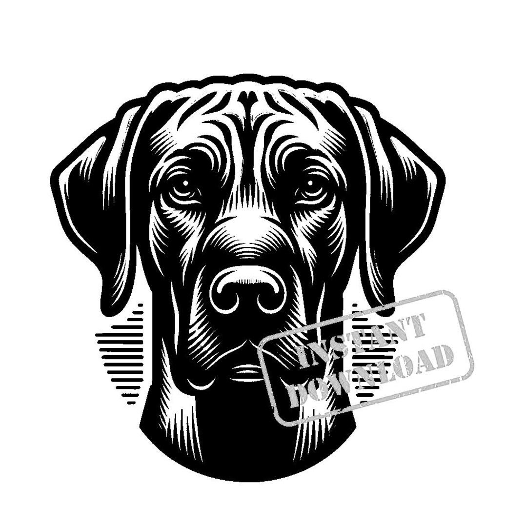 Rhodesian Ridgeback in Vintage Style SVG Bundle - Etsy