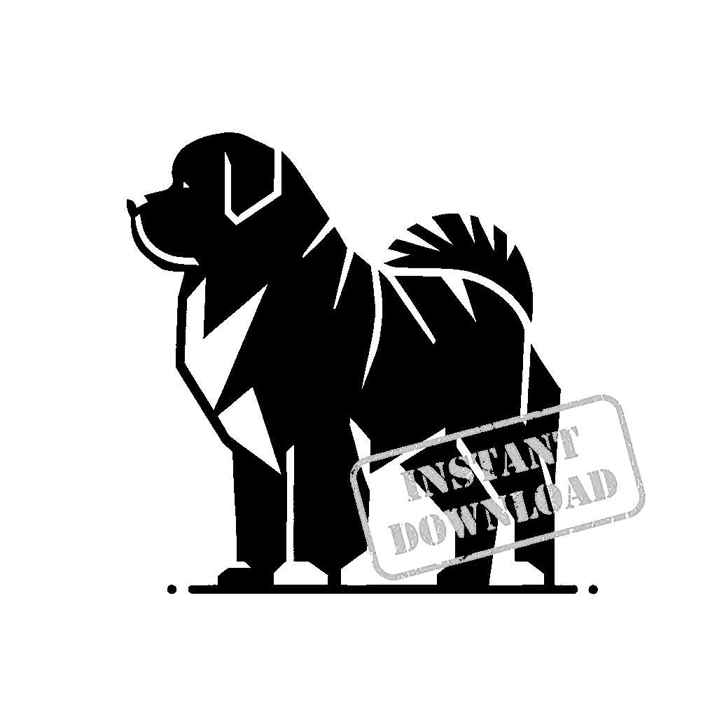 Newfoundland in Geometric Style SVG Bundle - Etsy