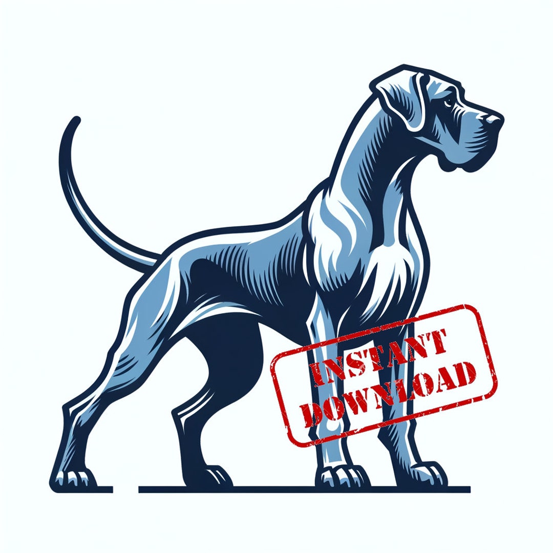 Great Dane in a Graffiti Style SVG Bundle - Etsy