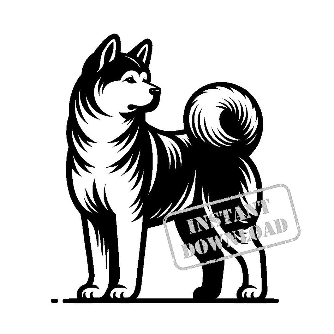 Akita SVG Bundle - Etsy