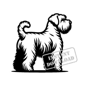 Soft Coated Wheaten Terrier SVG Bundle - Etsy