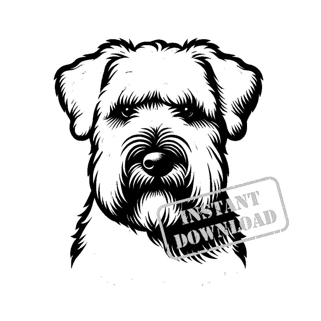 Soft Coated Wheaten Terrier SVG Bundle - Etsy