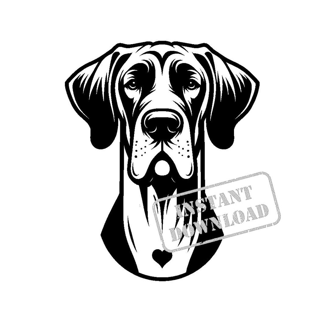 Great Dane SVG Bundle - Etsy