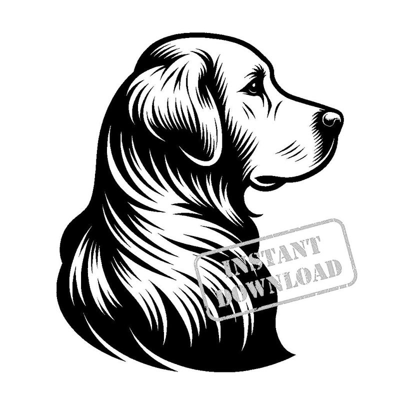 Golden Retriever SVG Bundle - Etsy