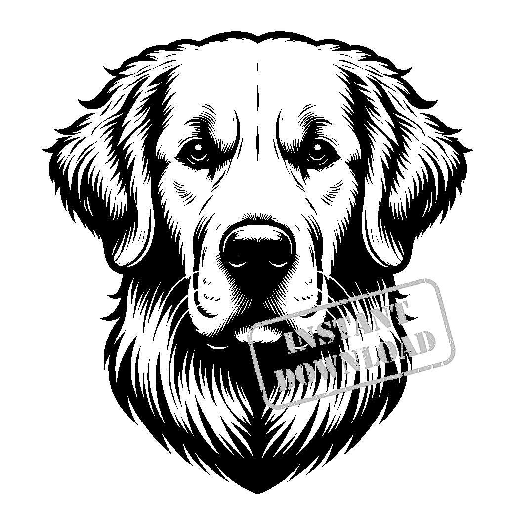 Golden Retriever SVG Bundle - Etsy