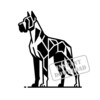 Boxer Dog in a One-line Drawing Style SVG Bundle - Etsy