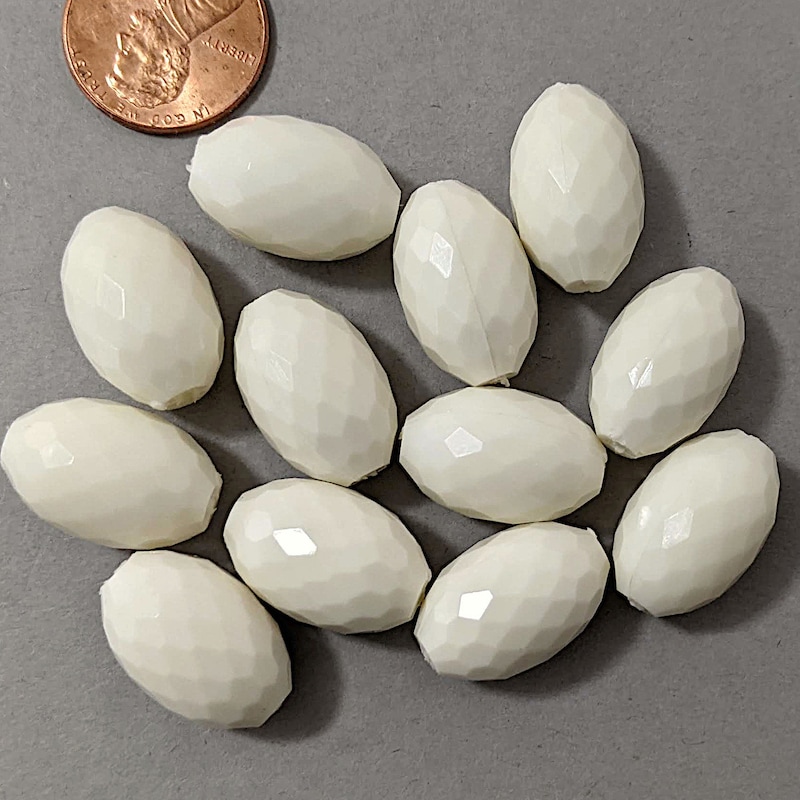 Oval Plastic Beads - Etsy